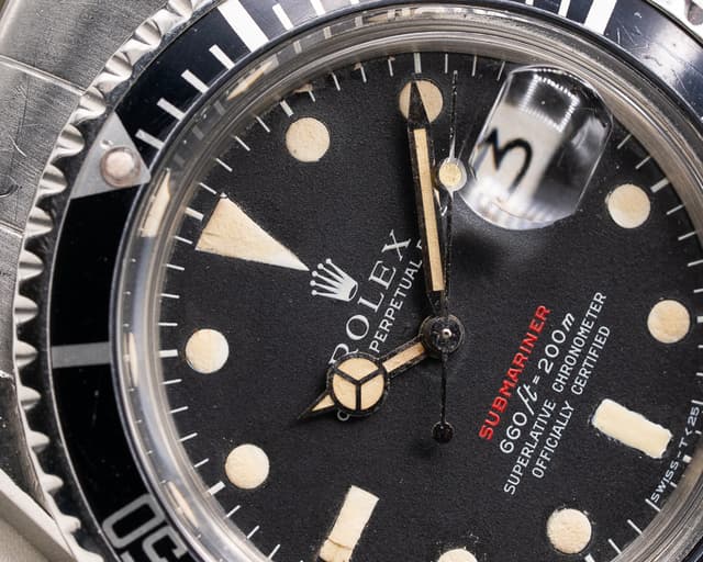 Rolex Submariner RED MK IV Circa 1973 SS 1680 for Sale | European Watch ...