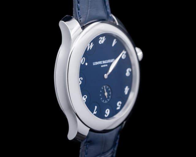 Ludovic Ballouard Upside Down Platinum Blue Petrol Dial 2024 LB ...