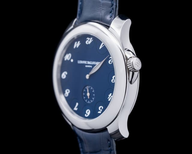 Ludovic Ballouard Upside Down Platinum Blue Petrol Dial 2024 LB ...