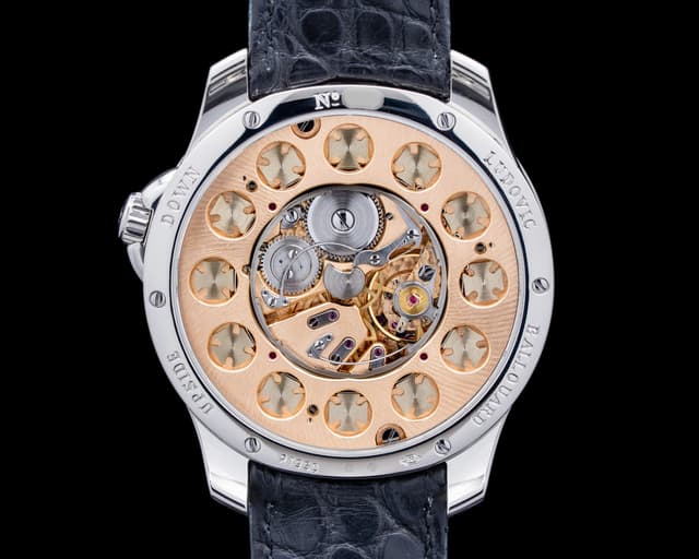 Ludovic Ballouard Upside Down Platinum Blue Petrol Dial 2024 LB ...