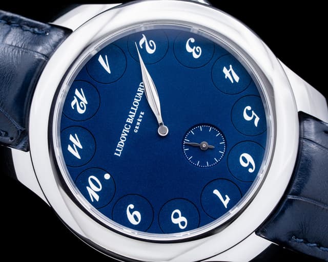 Ludovic Ballouard Upside Down Platinum Blue Petrol Dial 2024 LB ...